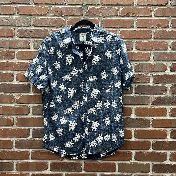 Shirts | Turtle Patterned Button Down | Poshmark